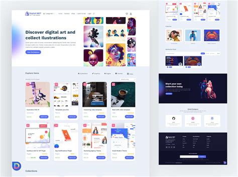digital downloads marketplace divi template uxdivitemplates