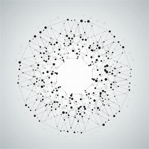 Premium Vector Wireframe Mesh Polygonal Element Abstract Technology Illustration