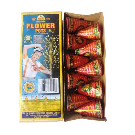 Flower Pot Big From Cock Fireworks