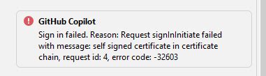 Github Copilot And Self Signed Certificates AndyDunkel Net