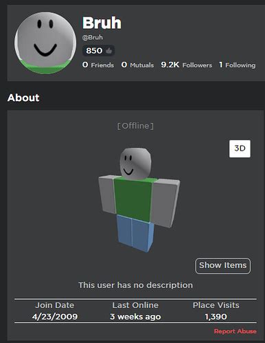 Profile Reports Inactive Accounts As Logging In A Month Ago Roblox Application And Website