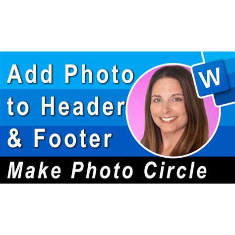 How To Insert And Crop Images In The Header And Footer Of Microsoft Word