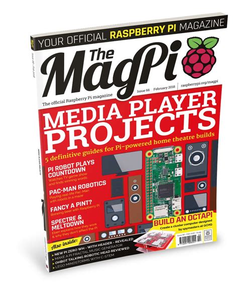 Magpi 66 Raspberry Pi Media Projects For Your Home Raspberry Pi