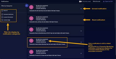 Using The Notification Center