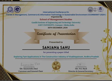 Sanjana Sahu On Linkedin Dear Connections I Am Delighted To Share