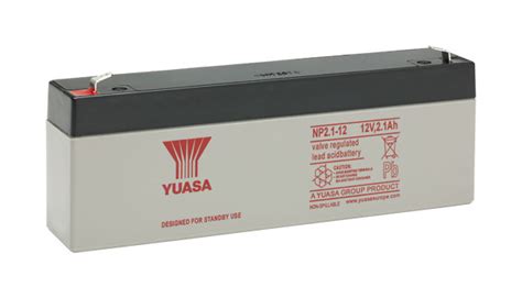 12V 2 1Ah Yuasa Battery Fire Systems Direct