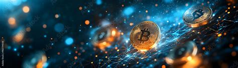 Ai Machine Learning Coin Symbols Frame Tech Themed Design With Ample