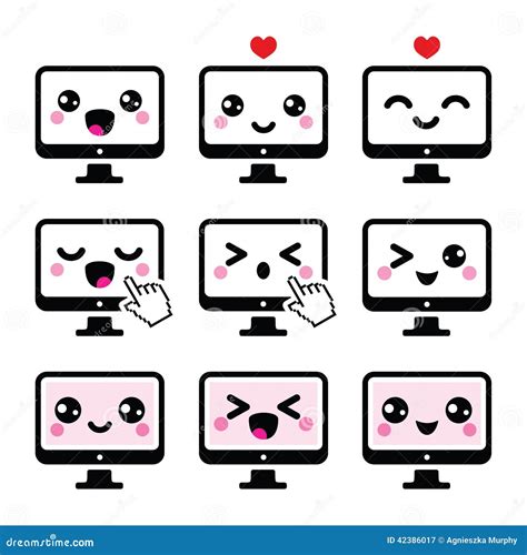 How To Draw A Kawaii Computer