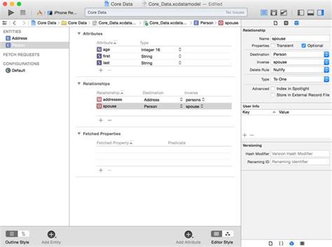 Ios Learnityourself Core Data Relationships And Fetching