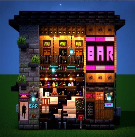 Minecraft Bar Design