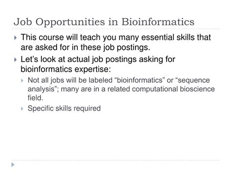 Ppt Introduction To Computational Biosciences And Bioinformatics