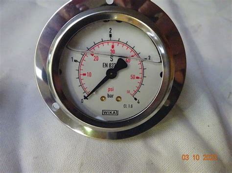 Wika Pressure Control Mse 463 Gly Cr 0 4 Bar Smedegaarden A S