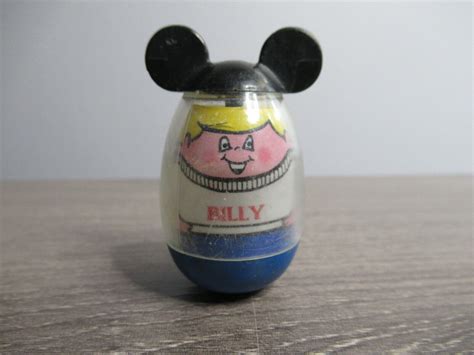 Vintage Disney Weebles Mickey Mouse Clubhouse Billy Figure