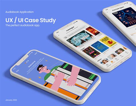 Audiobook UX UI Case Study On Behance