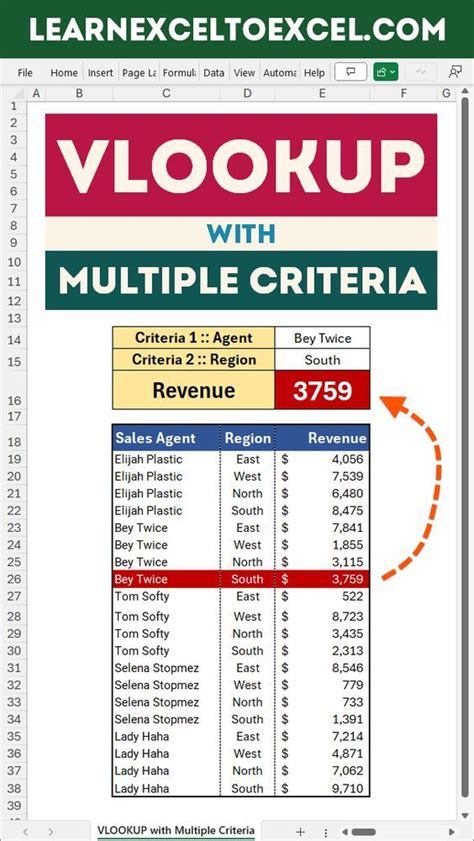 how to vlookup with multiple criteria in excel use excel vlookup with