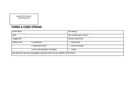 Panduan Aktivasi Code Stroke Pdf