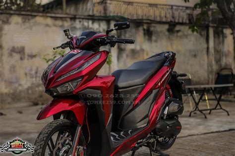 Sơn Dàn áo Vario Màu đỏ Candy Cực đẹp Vn