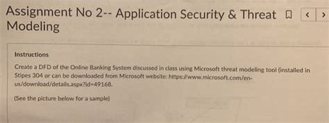assignment no 2 application security and threat