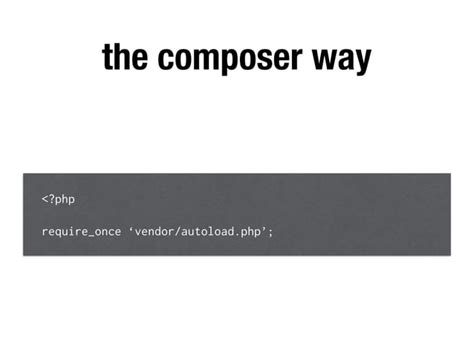 Create Your Own Composer Package Pdf