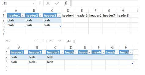 Excel VBA Rezise Table With Dynamic Last Column Stack Overflow