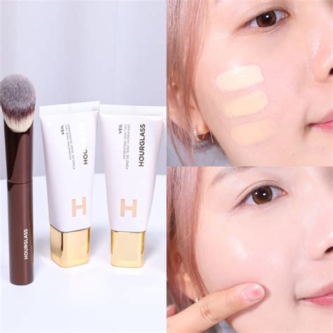 비건화장품 곰손도 바르기 쉬운 촉촉한 파운데이션 아워글래스 베일 하이드레이팅 스킨 틴트 네이버 블로그