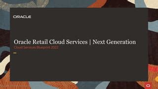 Oracle Retail Cloud Services Blueprint Pdf