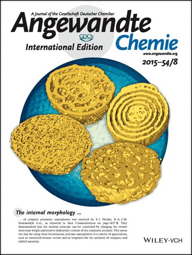Back Cover Controlling Internal Pore Sizes In Bicontinuous Polymeric Nanospheres Angew Chem