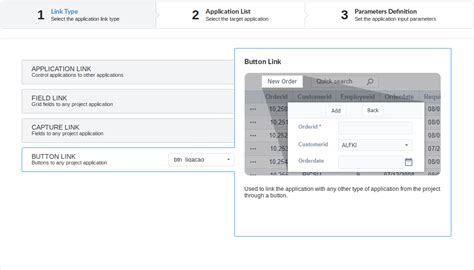 Control Button Link Settings Scriptcase Low Code Documentation