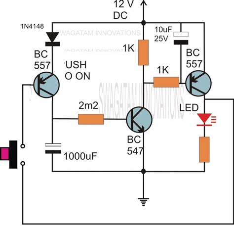 On Delay Timer Circuit Diagram Wiring Diagram