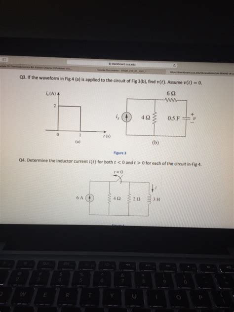 Solved If The Waveform In Fig A Is Applied To The Chegg