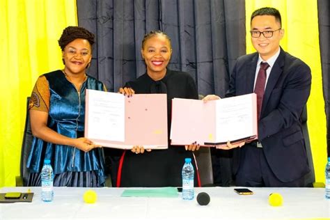 Ict Sector Mtn Cameroon Huawei Seal Deal To Strengthen Digital Capabilities Of Women The