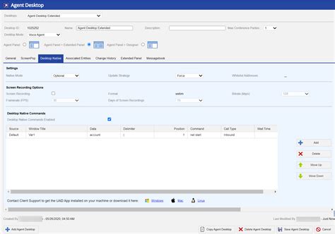 agent desktop desktop native tab