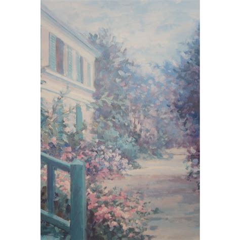 Late 20th Century Lynn Gertenbach Signed Impressionist Victorian Woman