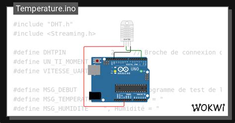Temperature Ino Wokwi ESP STM Arduino Simulator