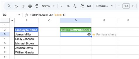 Master The LEN Function In Google Sheets In