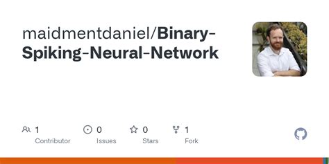 github maidmentdaniel binary spiking neural network