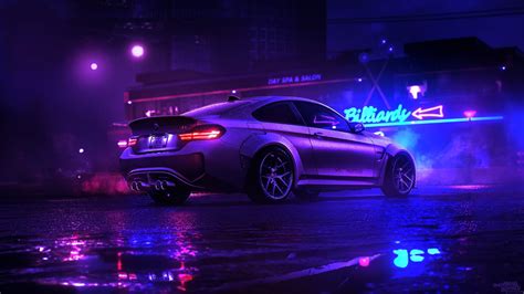 Voiture Fond Décran Animé Pour Pc En Hd Et Ou 4k