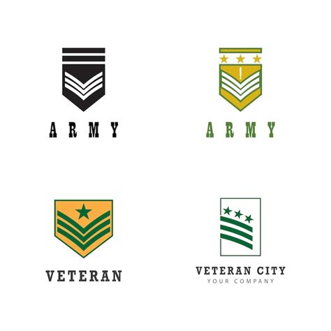 Premium Vector Army Logo Vector Military Template Symbol Design