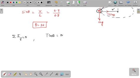 SOLVED Consider A Conical Pendulum With An Kg Bob On A M Long String That Makes An Angle