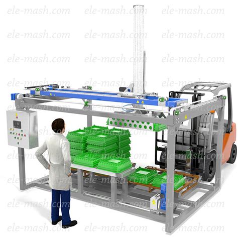 Robotic Depalletizer Elemash
