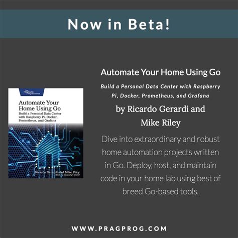 the pragmatic programmers on linkedin now in beta automate your home