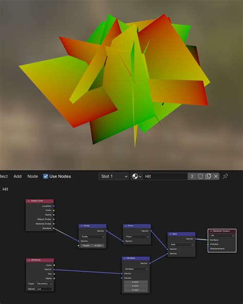 Hit Fx With Geometry Nodes Blender Stack Exchange