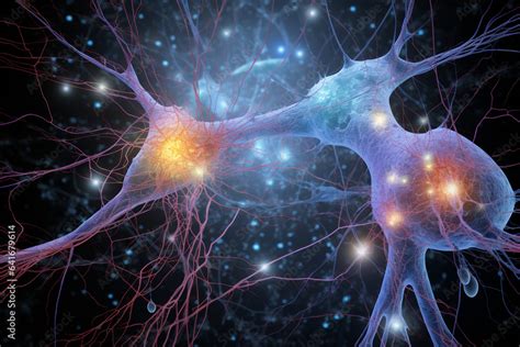 Visualization Of Interconnected Neural Pathways In The Brain