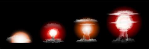 Atomic Explosion Vector Images Over 11000