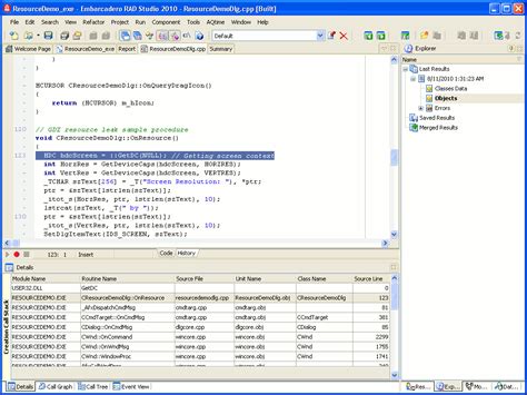 resource profiler tutorial 2 analyzing the profiling results