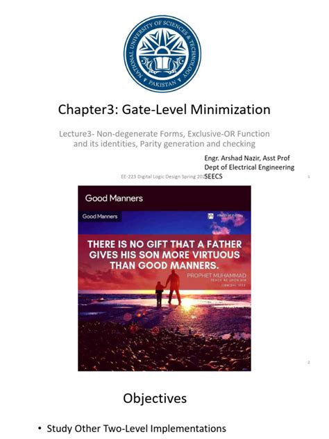 Lecture3 Non Degenerate Forms Exclusive Or Function And Its Applications Pdf Logic Gate