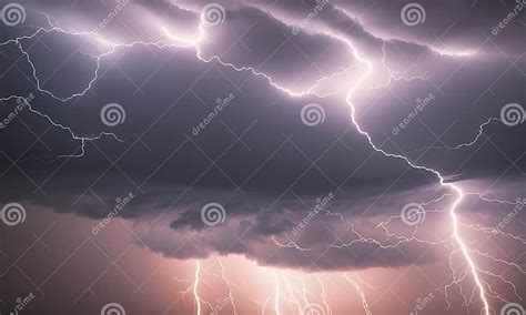 Lightning Texture Using Various Shades Realistic Digital Painting