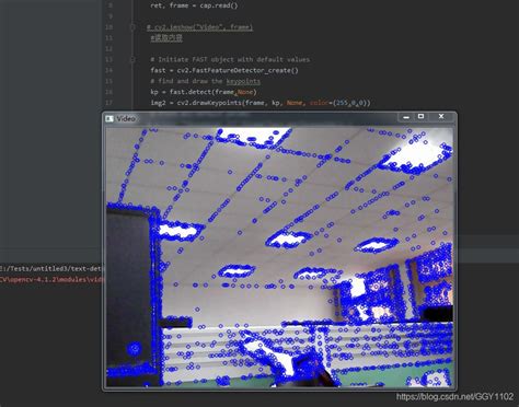 Python Opencv学习 电脑外接摄像头实时采集fast角点并显示python Opencv实时检测pcb Csdn博客