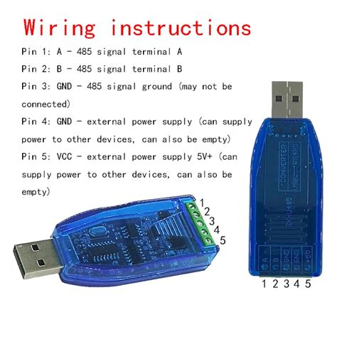 Industrial USB To RS Converter Upgrade Protection RS Converter Compatibility V Standard