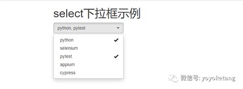 python测试开发django 151 bootstrap select下拉框 腾讯云开发者社区 腾讯云